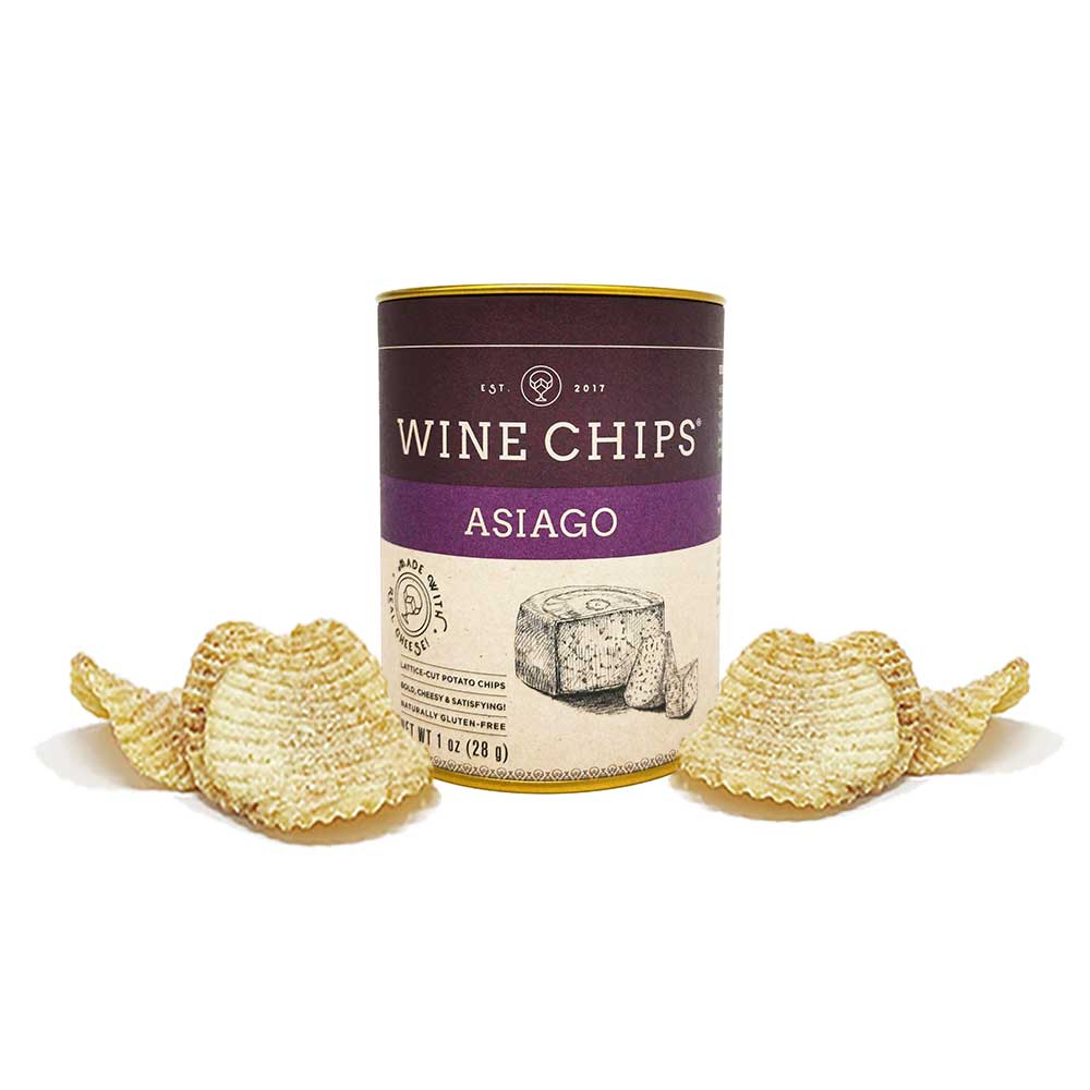 1 OZ. ASIAGO - ESTATE CASE OF 12 – Wine Chips